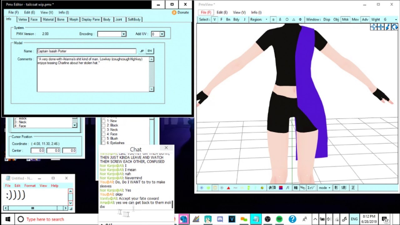 ||MMD ORIGINAL DL|| TDA NAIL To Tailcoat REMAKE - YouTube