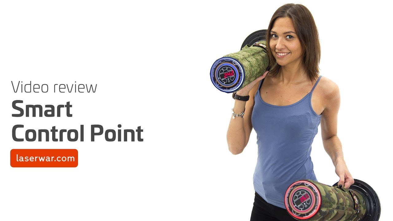 Laser tag device - Smart control point. Video review - YouTube