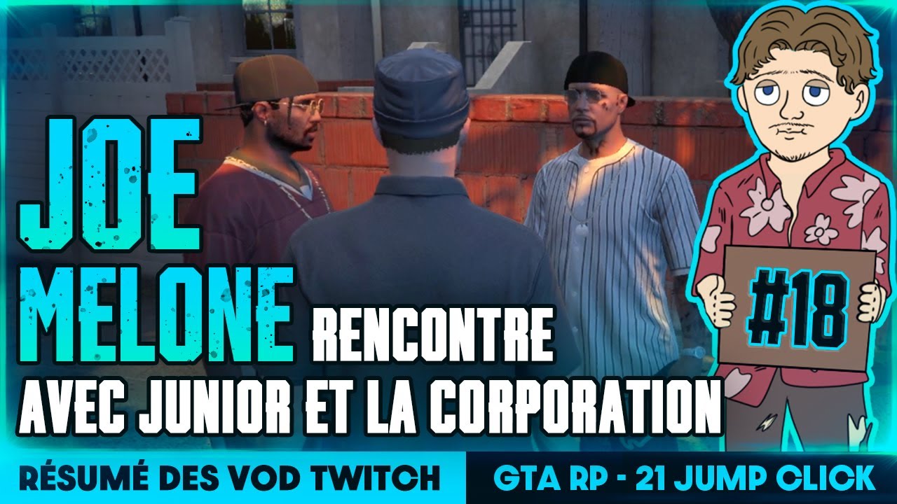 21JumpClick - Joe Melone - Rencontre avec Junior et la corporation ...