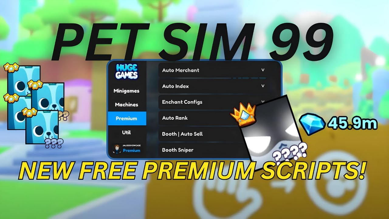 [UPDATE 7]👽 Pet Simulator 99||BEST FREE PREMIUM SCRIPT||EASY HUGE ...