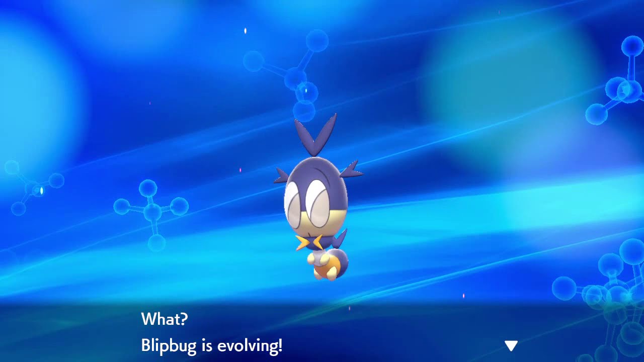 Blipbug Evolving to Dottler - YouTube