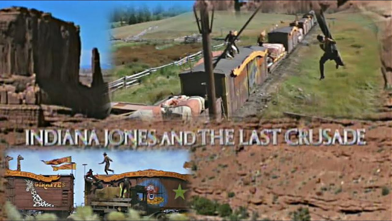 train Indiana Jones and the Last Crusade 1989 - YouTube
