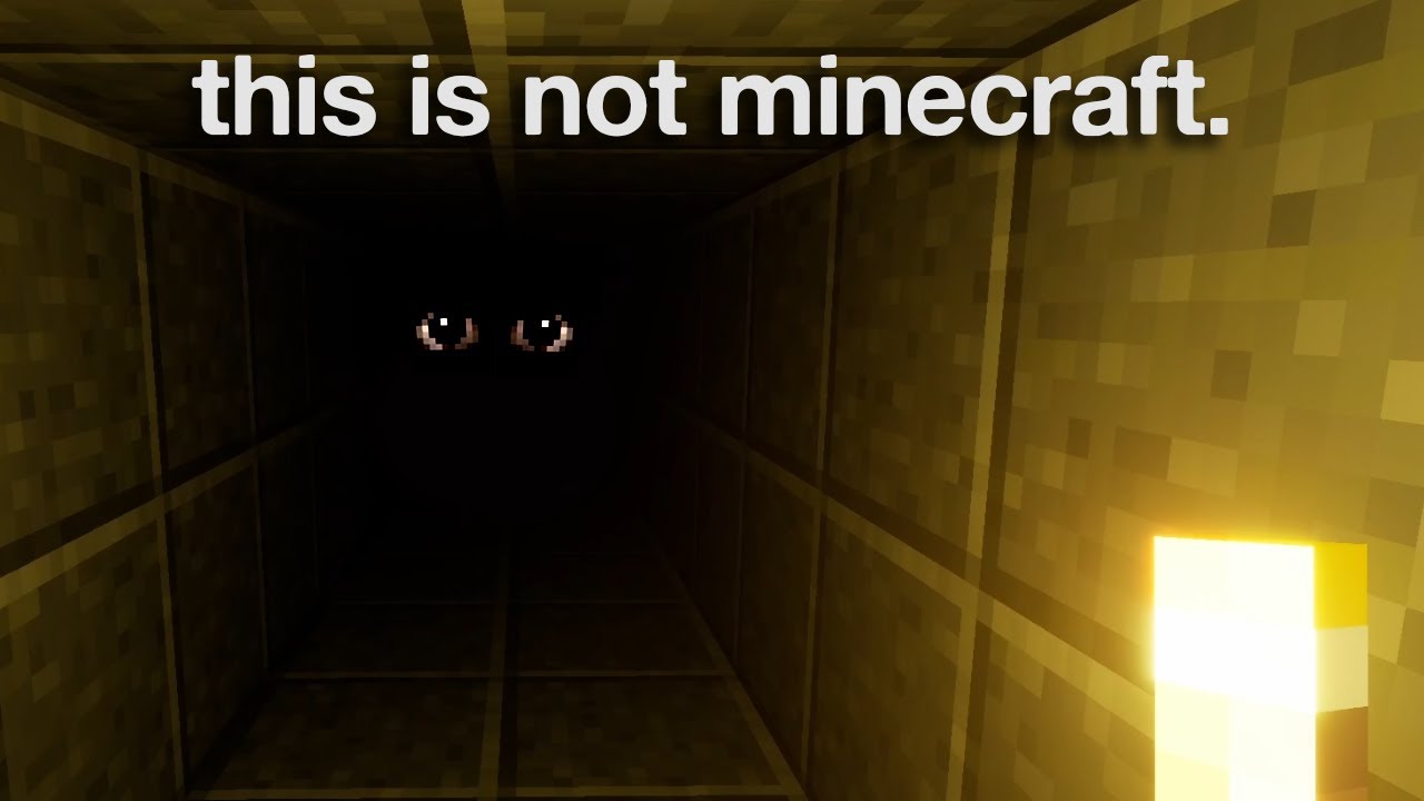 This is not Minecraft - YouTube