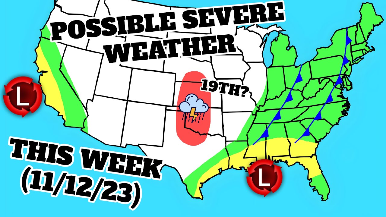 Project: Gladiator Weekly Overlook Forecast 11/12/23 - Possible Severe ...