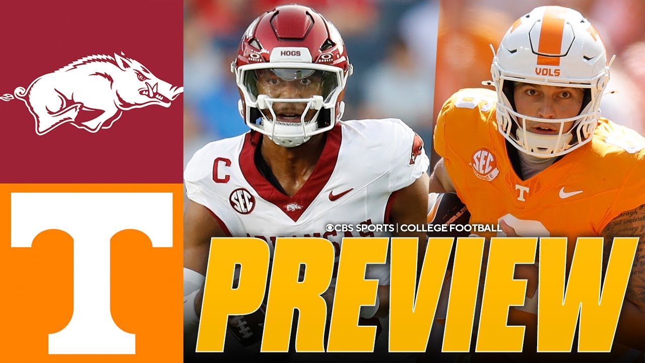 Arkansas Razorbacks vs Tennessee Volunteers | College Football Week 7 ...