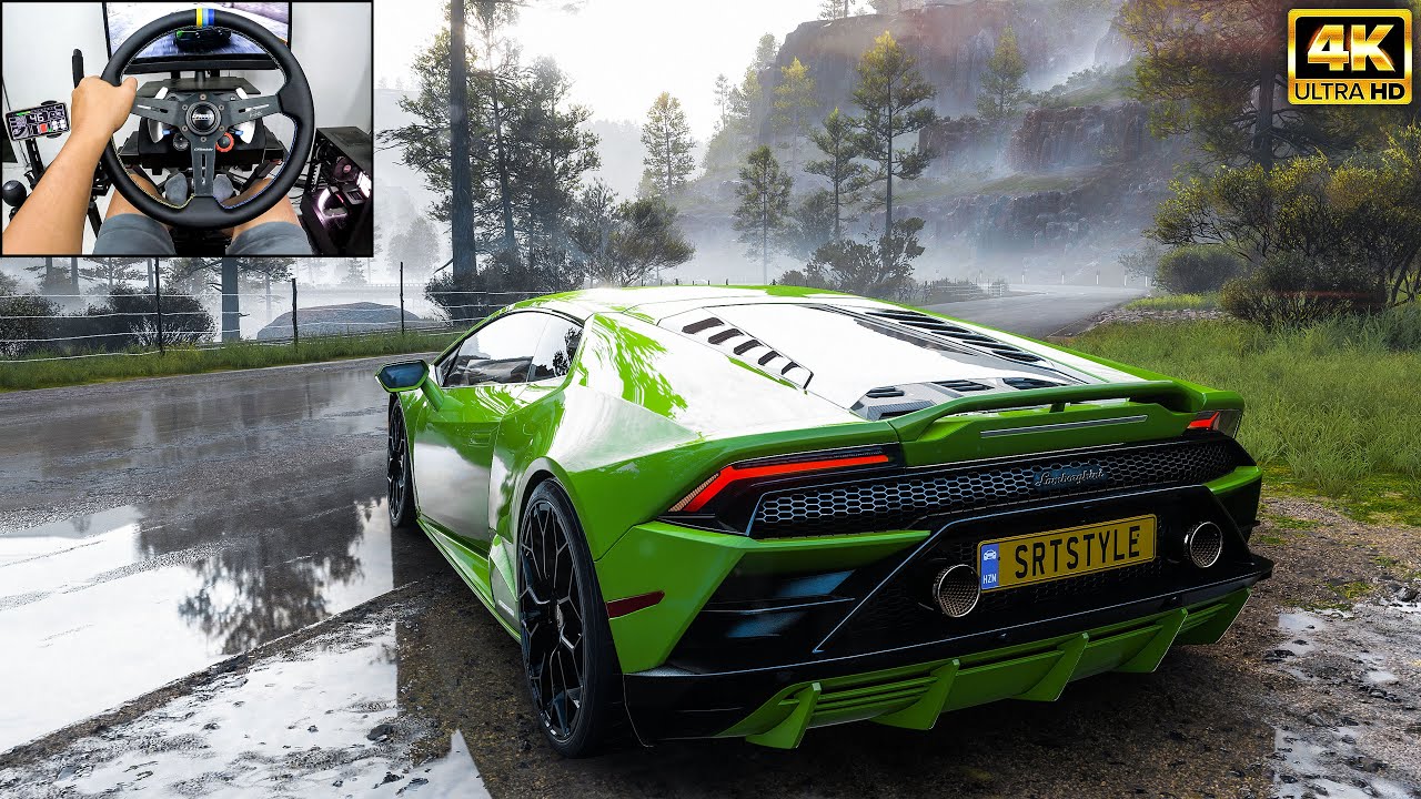 1100HP Lamborghini Huracán EVO | Forza Horizon 5 | Logitech g29 ...