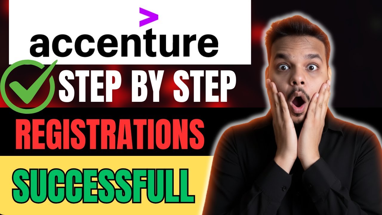 Accenture Step By Step Registrations | How to Do Accenture Registration | Accenture Hiring 2025 ...