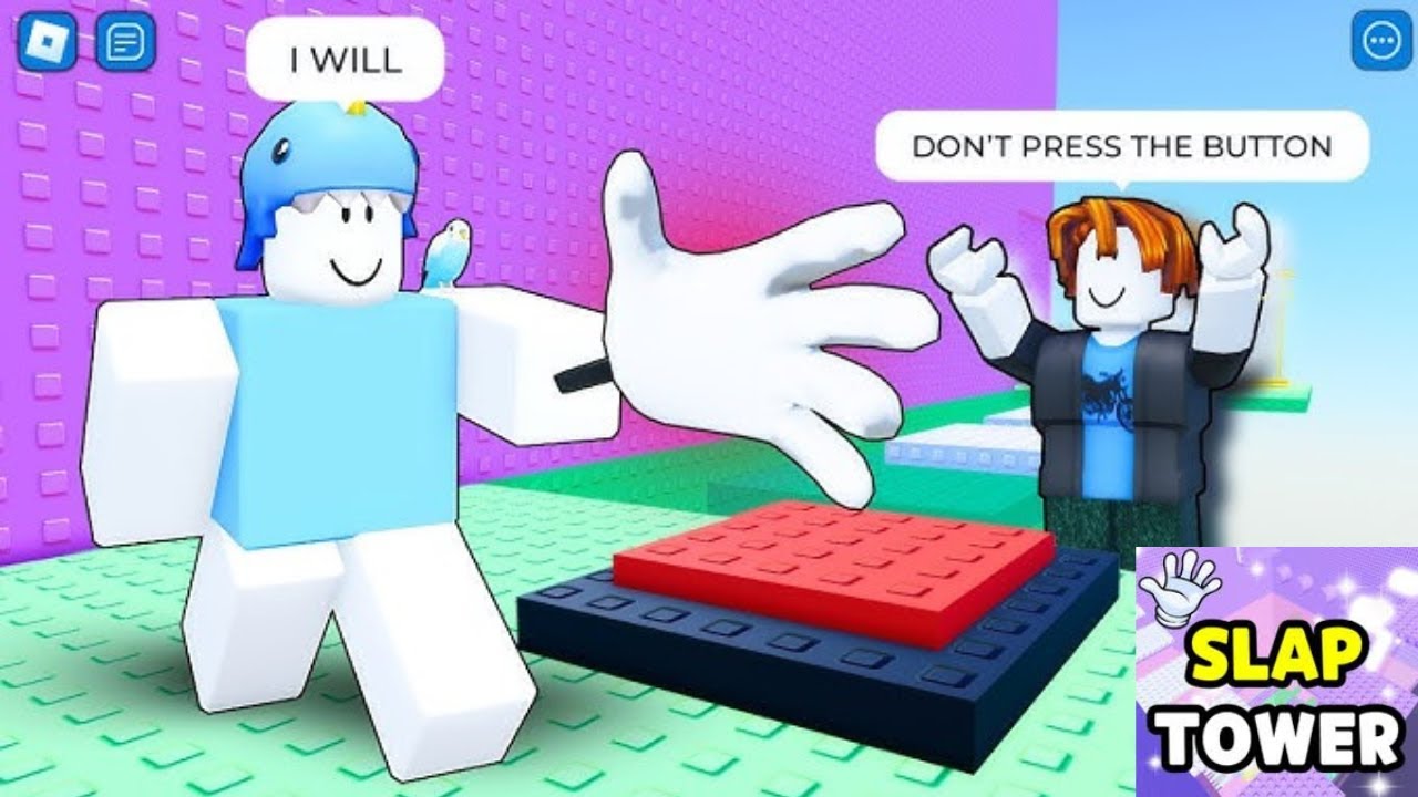 Everyone Troll Me in this SLAP TOWER 1 Roblox - YouTube