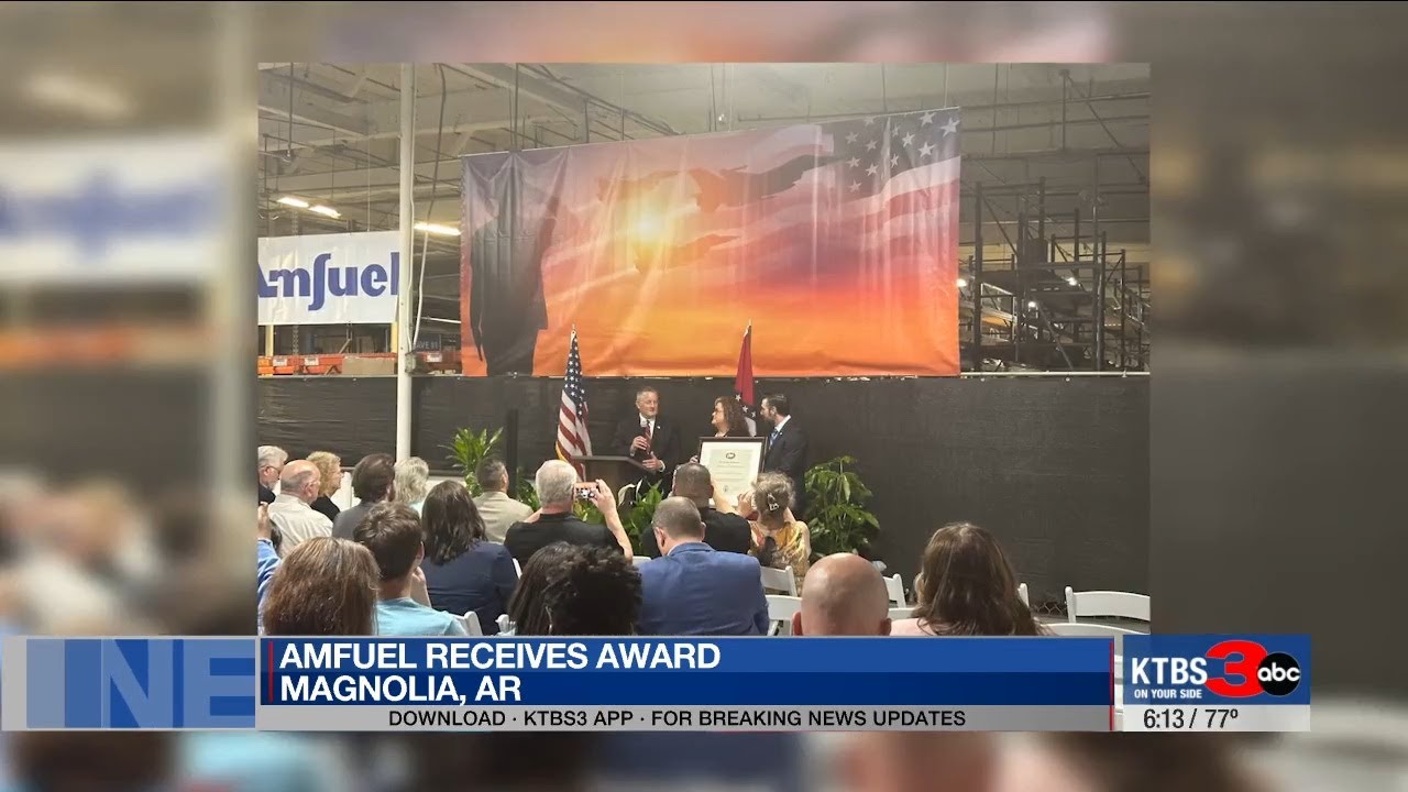 Amfuel receives award - YouTube