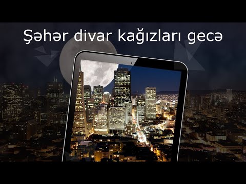 Şəhər divar kağızları gecə 4K