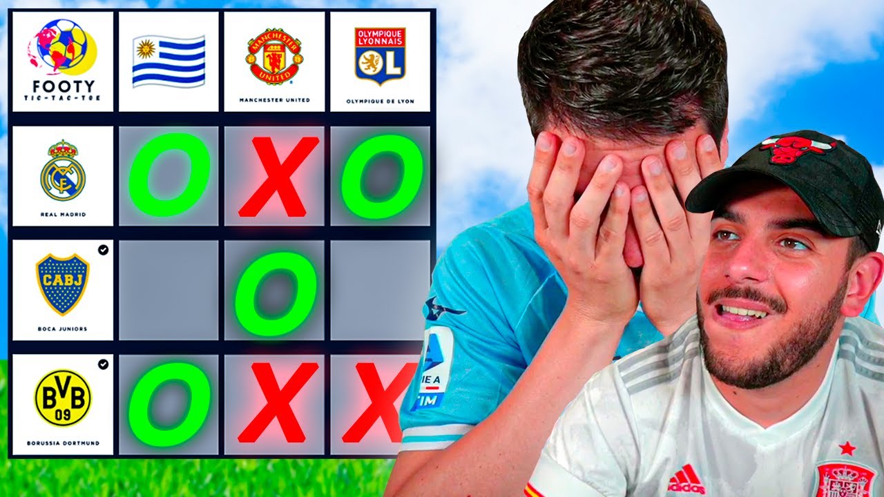 JUGAMOS al FOOTBALL TIC TAC TOE ¿Quién lo Resolverá? - YouTube