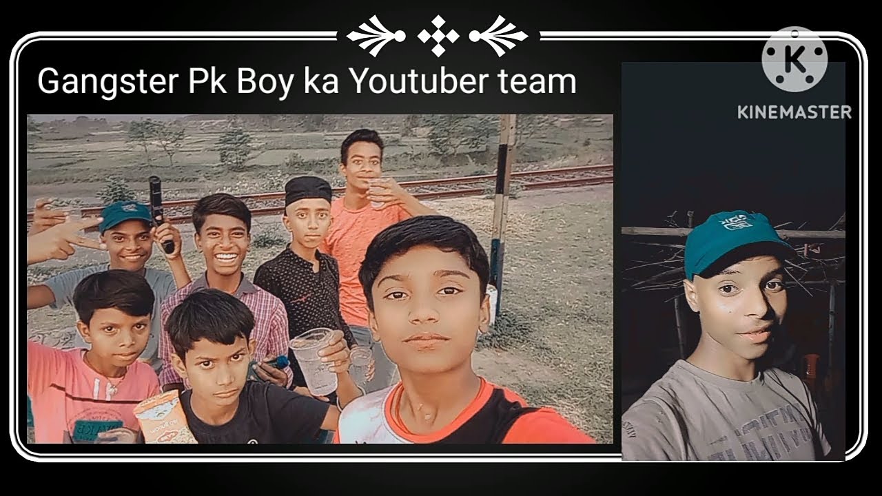 Gangster Pk boy youtube channel ka team#new #Team - YouTube
