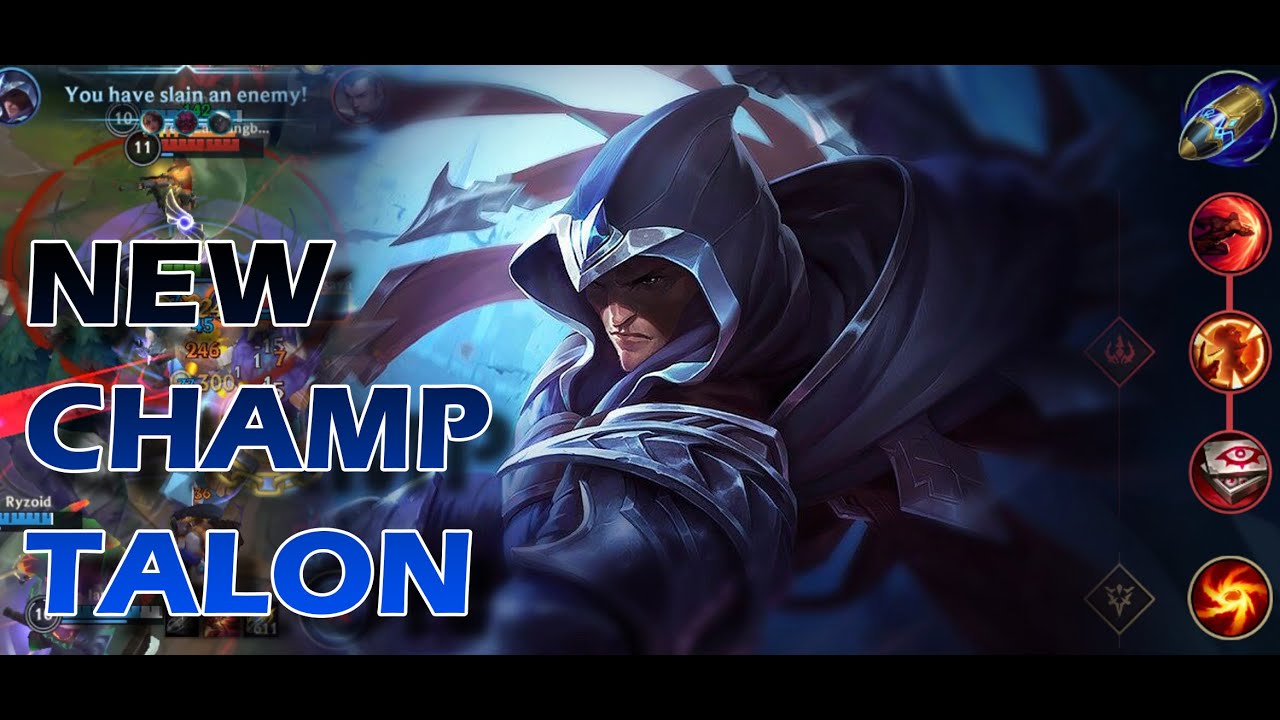 FIRST TIME USING TALON | WILD RIFT INDONESIA - YouTube