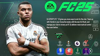 Ea Sports Fc 25 Ppsspp Mod English Version Latest Update Pes 2025 Psp ...
