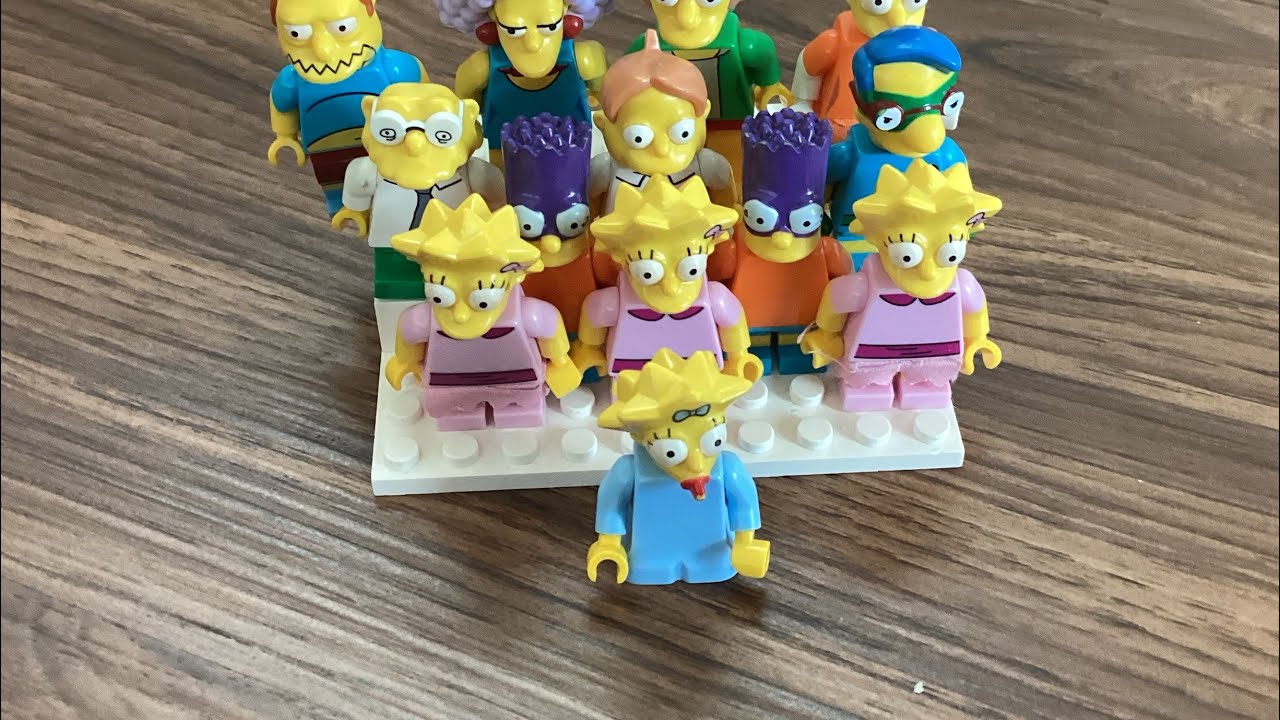 LEGO Simpsons Knockout Challenge! | Block the Path & Knock Out the ...