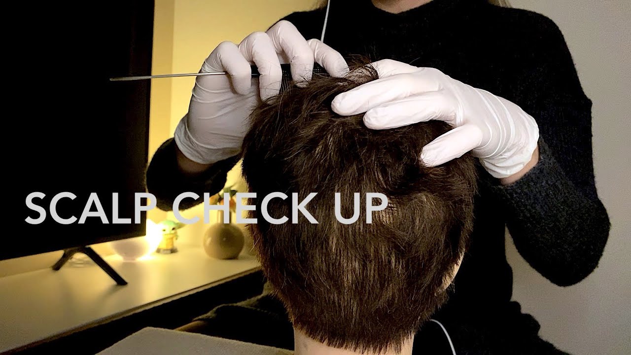 ASMR | Lice Check Up and Calming Scalp Massage - ROLEPLAY - YouTube