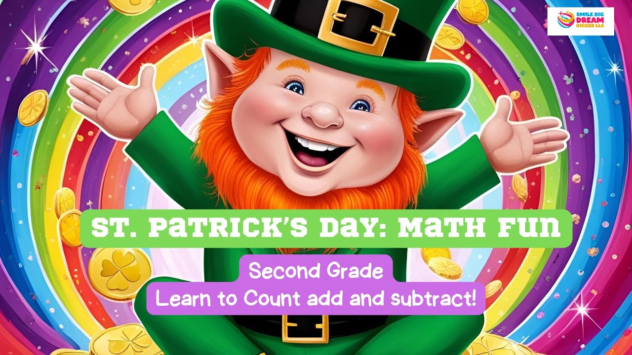 Second Grade Saint Patrick"s Day Lesson Math| Add & Subtracting| Basic ...