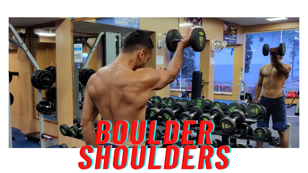 A Quick Shoulder Workout with my friends - YouTube