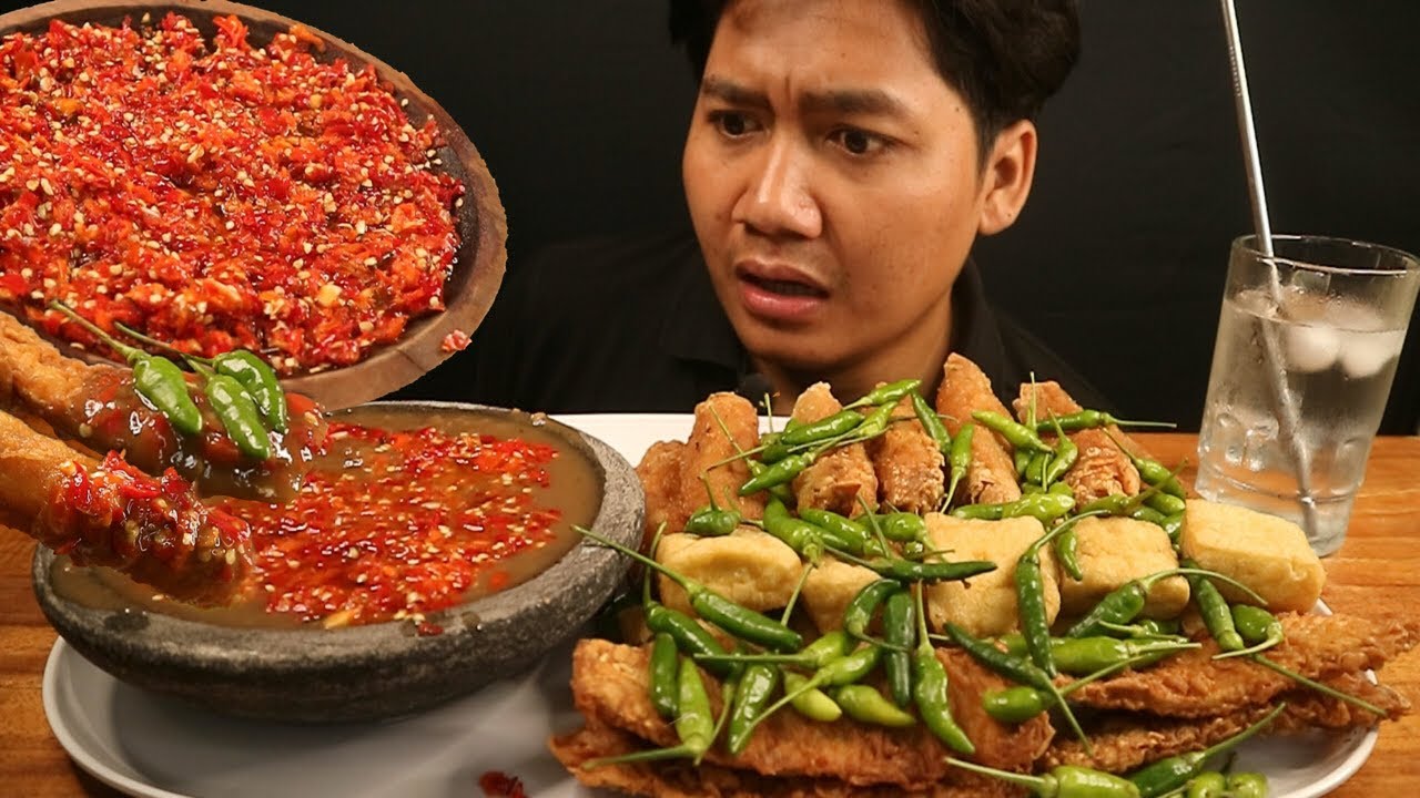 LUMPIA TERPEDASS!!| ASMR LUMPIA DENGAN SAUS SAMBAL GEPREKK PEDASS ...
