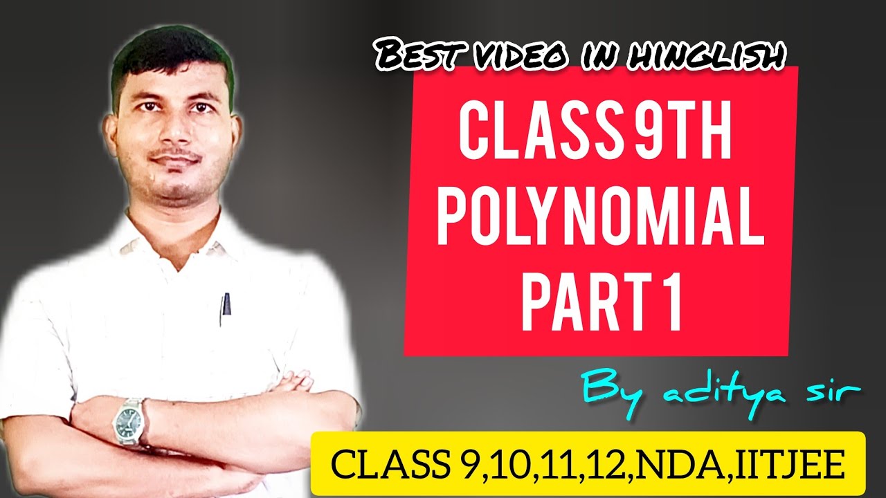 POLYNOMIALS | PART 1 | NCERT | CLASS 9TH - YouTube