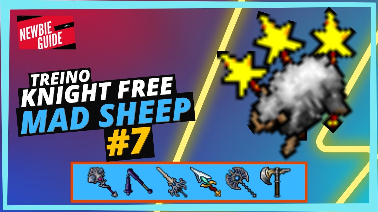 👶[TIBIA] O MELHOR treino ONLINE de SKILL para KNIGHT FREE - MAD SHEEP ...