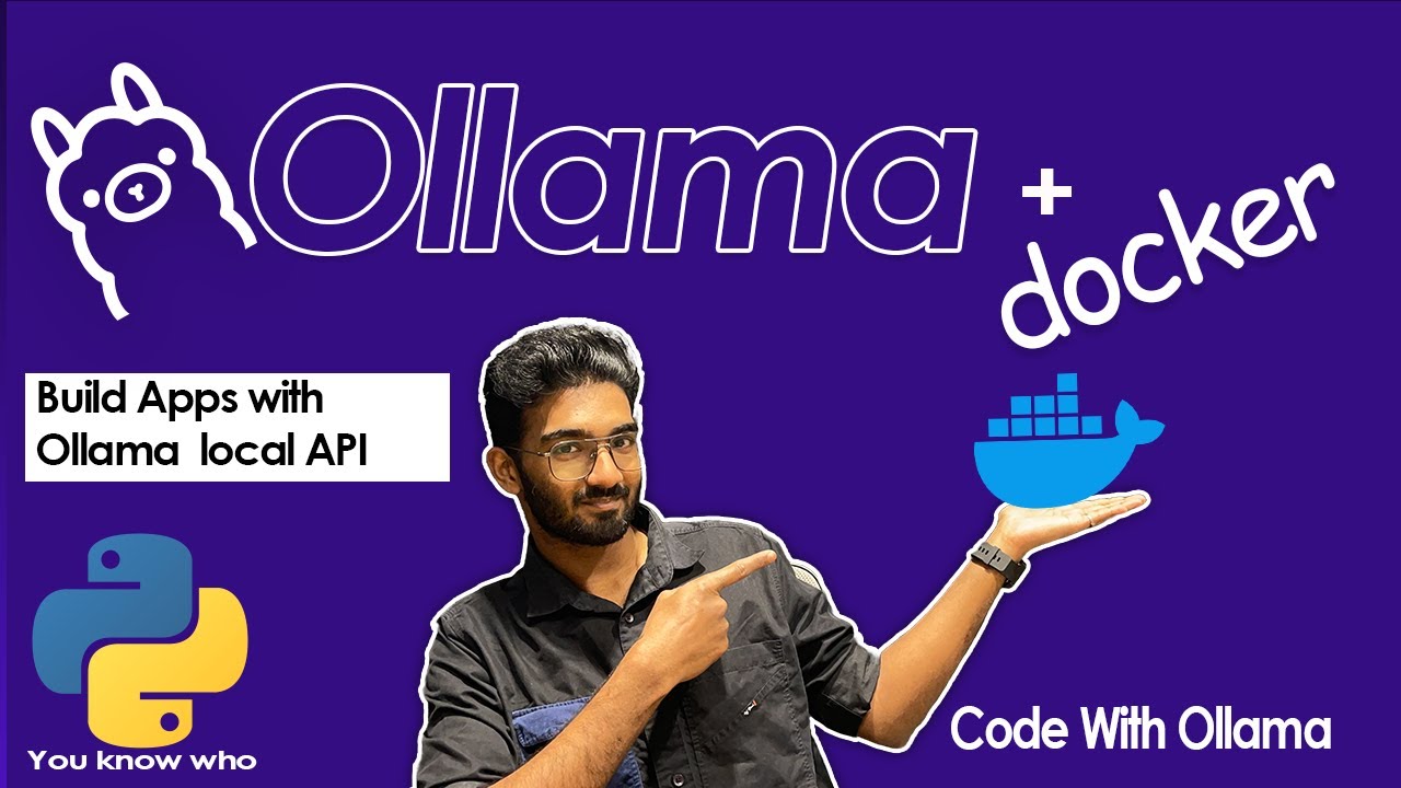 How to Run any open source LLM locally using Ollama + docker | Ollama Local API (Tinyllama ...