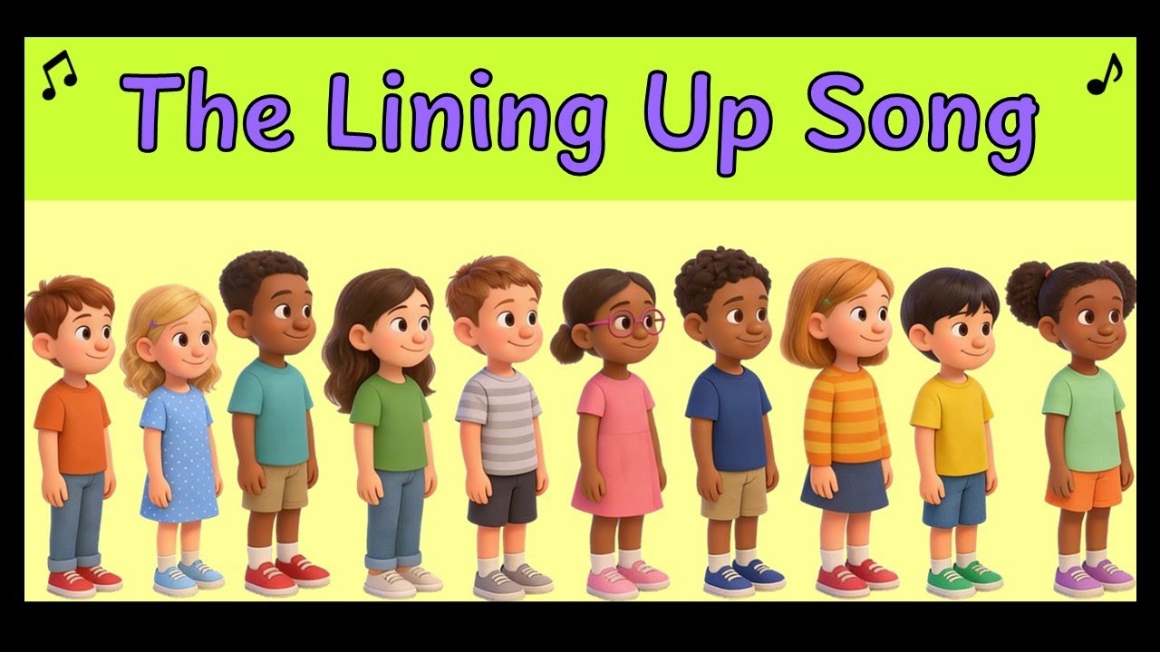 Lining Up Song | Classroom Transition Song - YouTube
