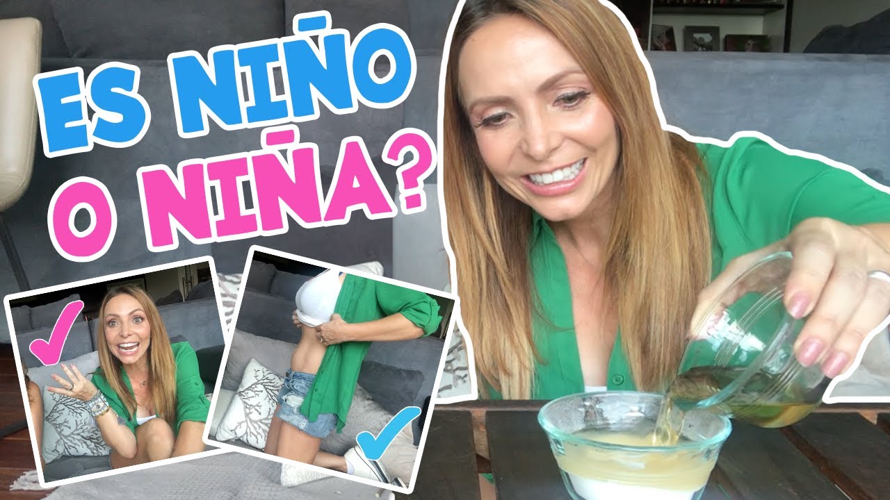 10 Pruebas Caseras Para Predecir El Sexo Del BebÉ Erika Zaba Youtube