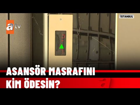 Asansör aidatı tartışması - atv Haber 1 Şubat 2022