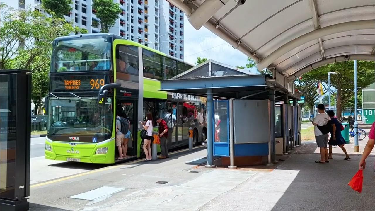 SG5984R Sv 969. Depart Opp Yishun Blk 701A. MAN A95 Euro 6. Batch 1. DD Bus. SG ️BUS. 09/02/25 ...