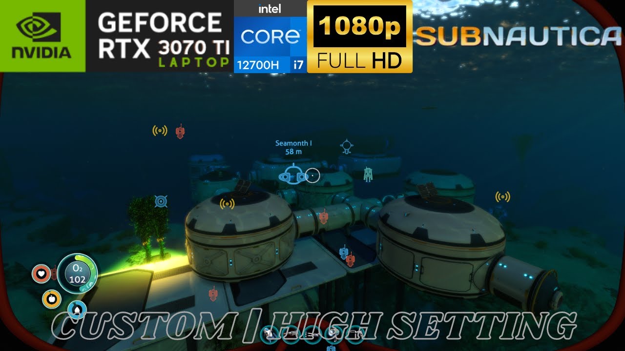 SUBNAUTICA | INSANE UNDERWATER GAMEPLAY | CUSTOM HIGH SETTING | RTX ...