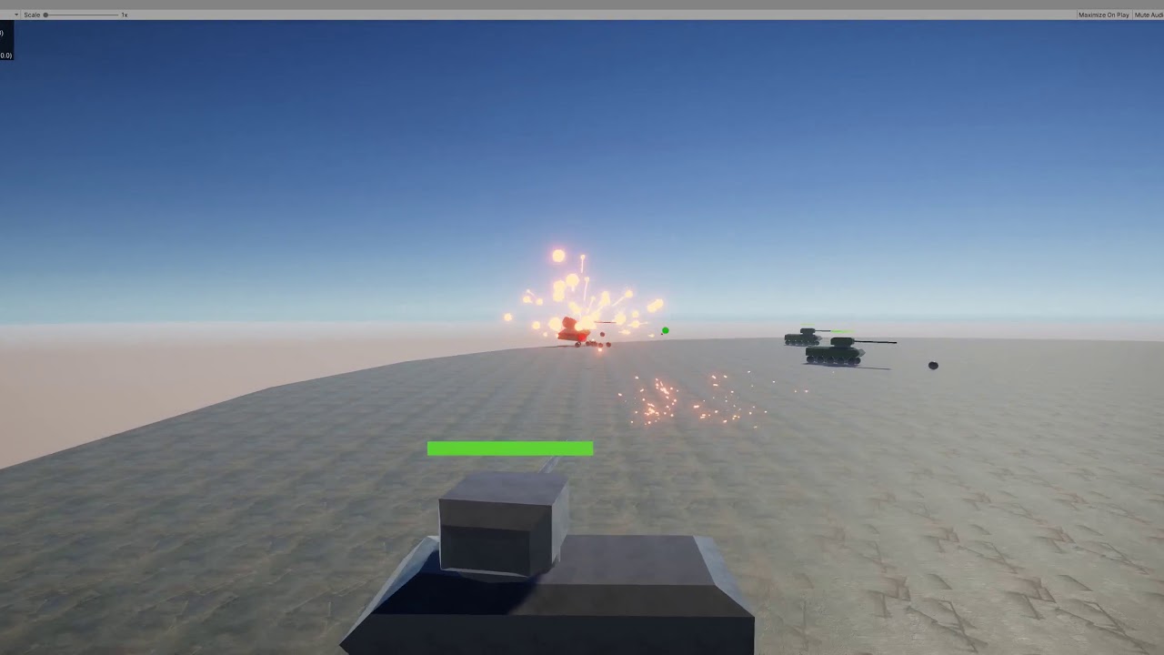 Tank Game Experiment - Unity Engine - Part 2 - YouTube