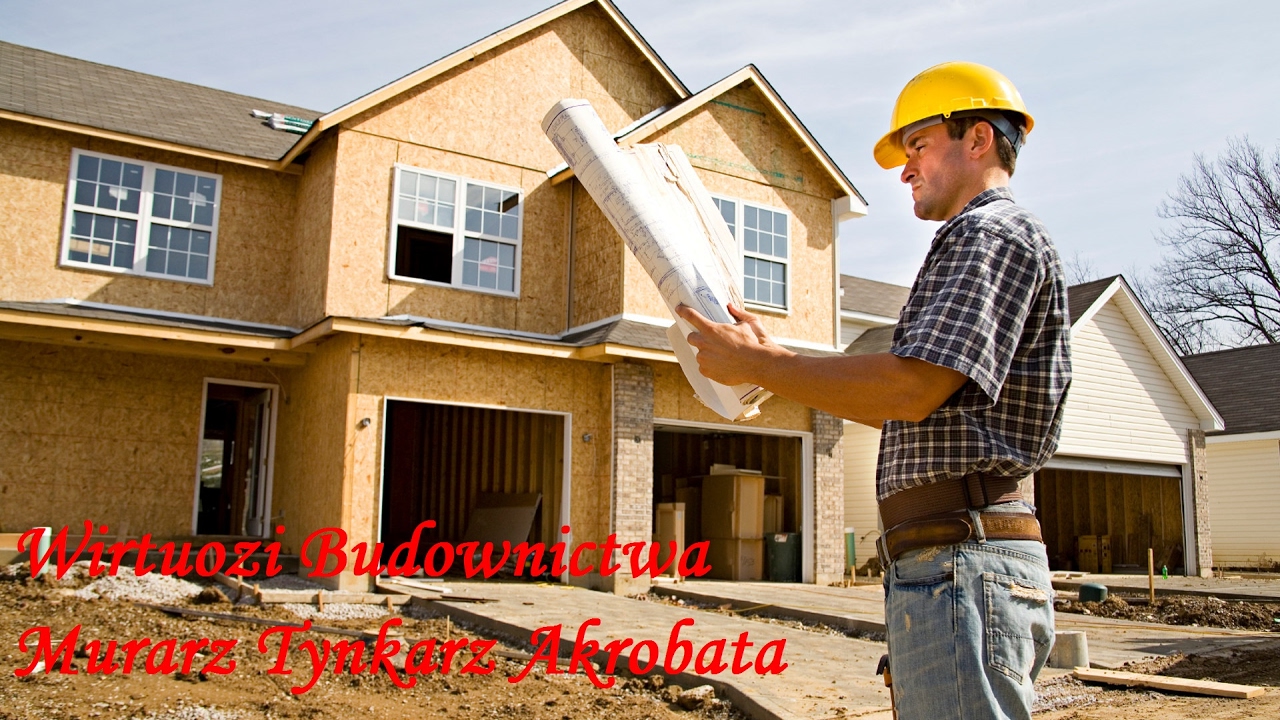 Wirtuozi Budownictwa Murarz Tynkarz Akrobata - YouTube