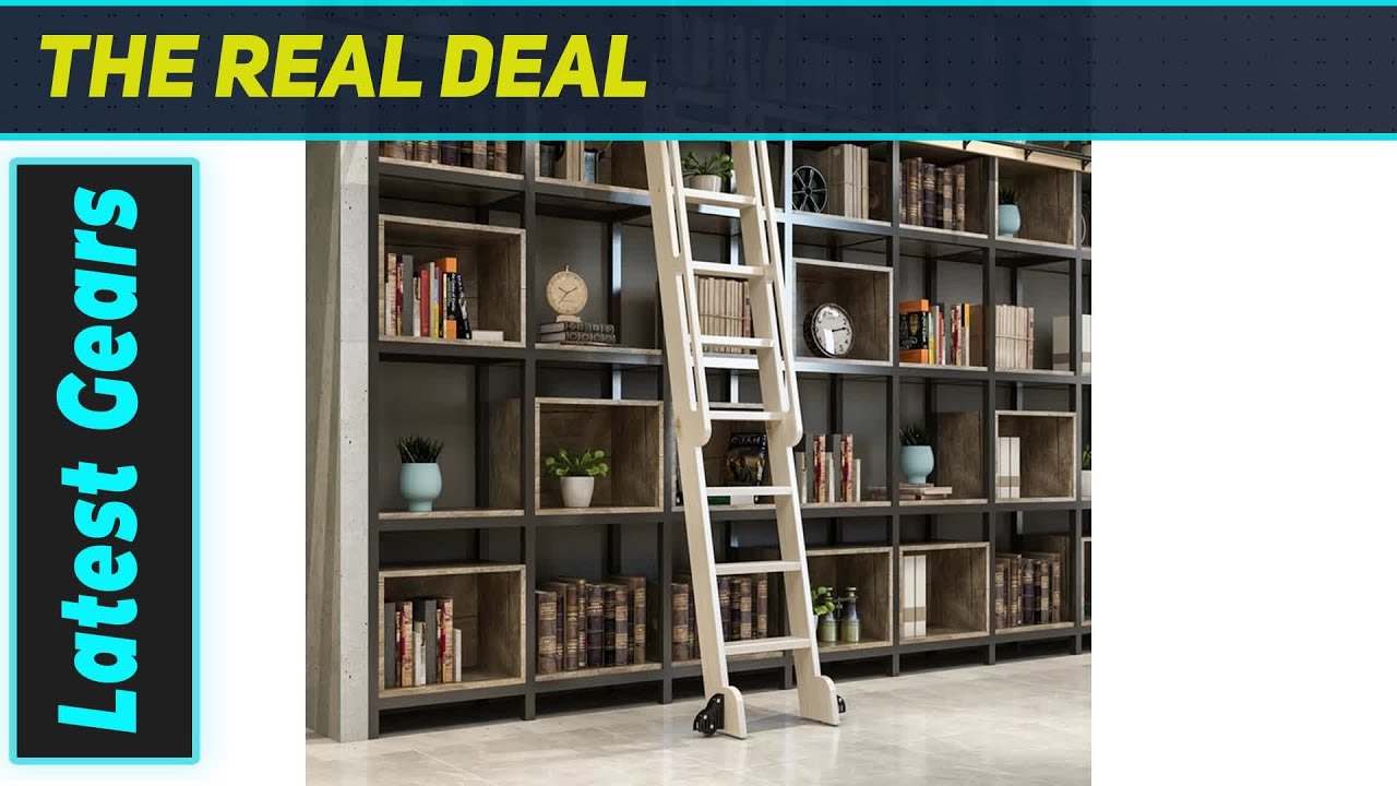 ReviewAmazing Sliding Barn Door Ladder Hardware Kit! - YouTube