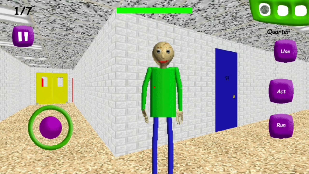 Baldeng panot|baldi's basic #Tagalog - YouTube