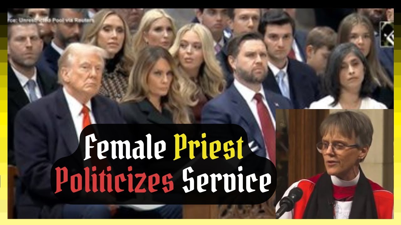 Trump SLAMMED by Woman Priest at National Prayer Service?! - YouTube