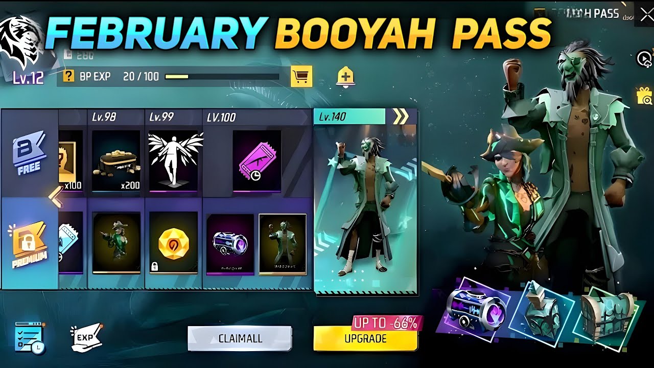 february booyah pass || new booyah pass free fire || booyah pass free ...