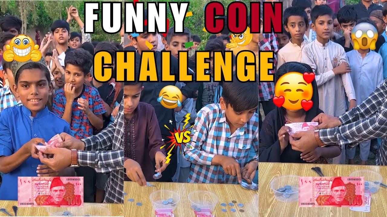 Funny Coin Challenge | Food Challenge | Funny Games - YouTube