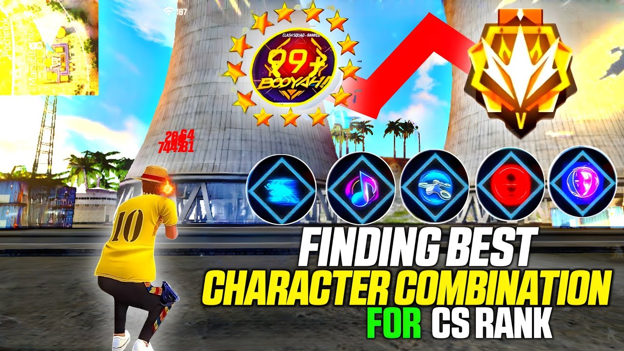 CS RANK BEST CHARACTER COMBINATION | FINDING BEST CHARACTER COMBINATION ...