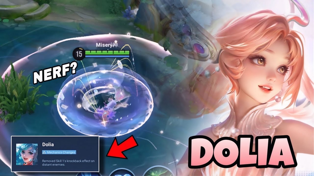 IS DOLIA SKILL CHANGES THIS SEASON 7 NERF OR BALANCED? | GAMEPLAY ...