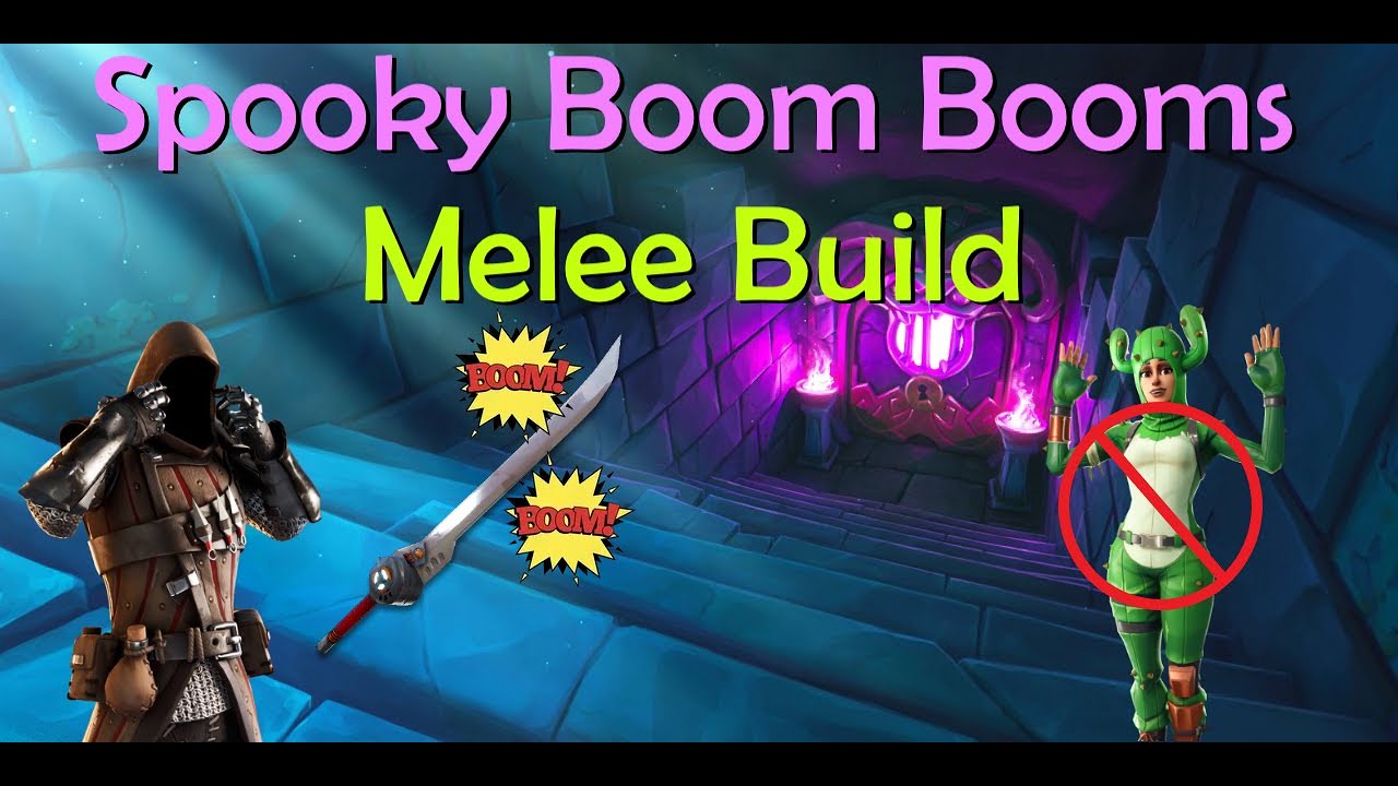 Spooky Boom Booms Melee Build! - Fortnite StW - YouTube