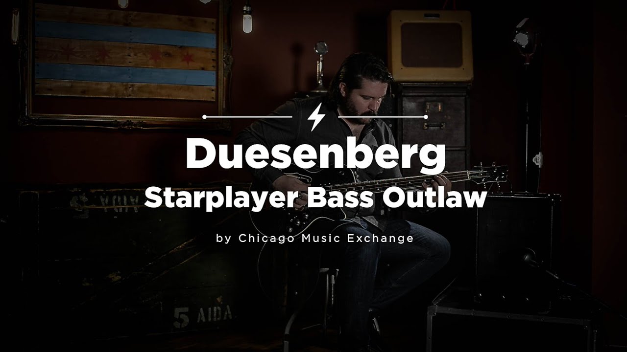 Duesenberg Starplayer Outlaw Bass | CME Quick Riffs | Marc Najjar - YouTube