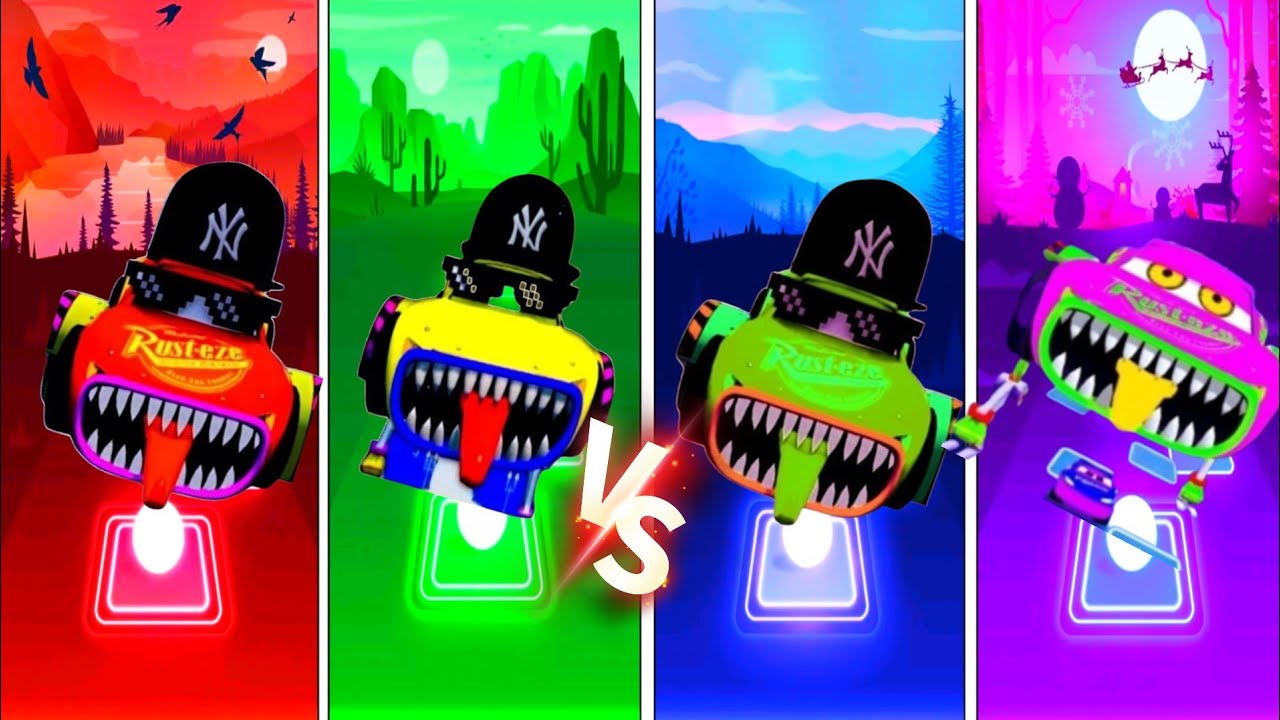 MC QUEEN RED EATER🆚MC QUEEN YELLOW EATER🆚MC QUEEN GREEN EATER🆚MC QUEEN ...