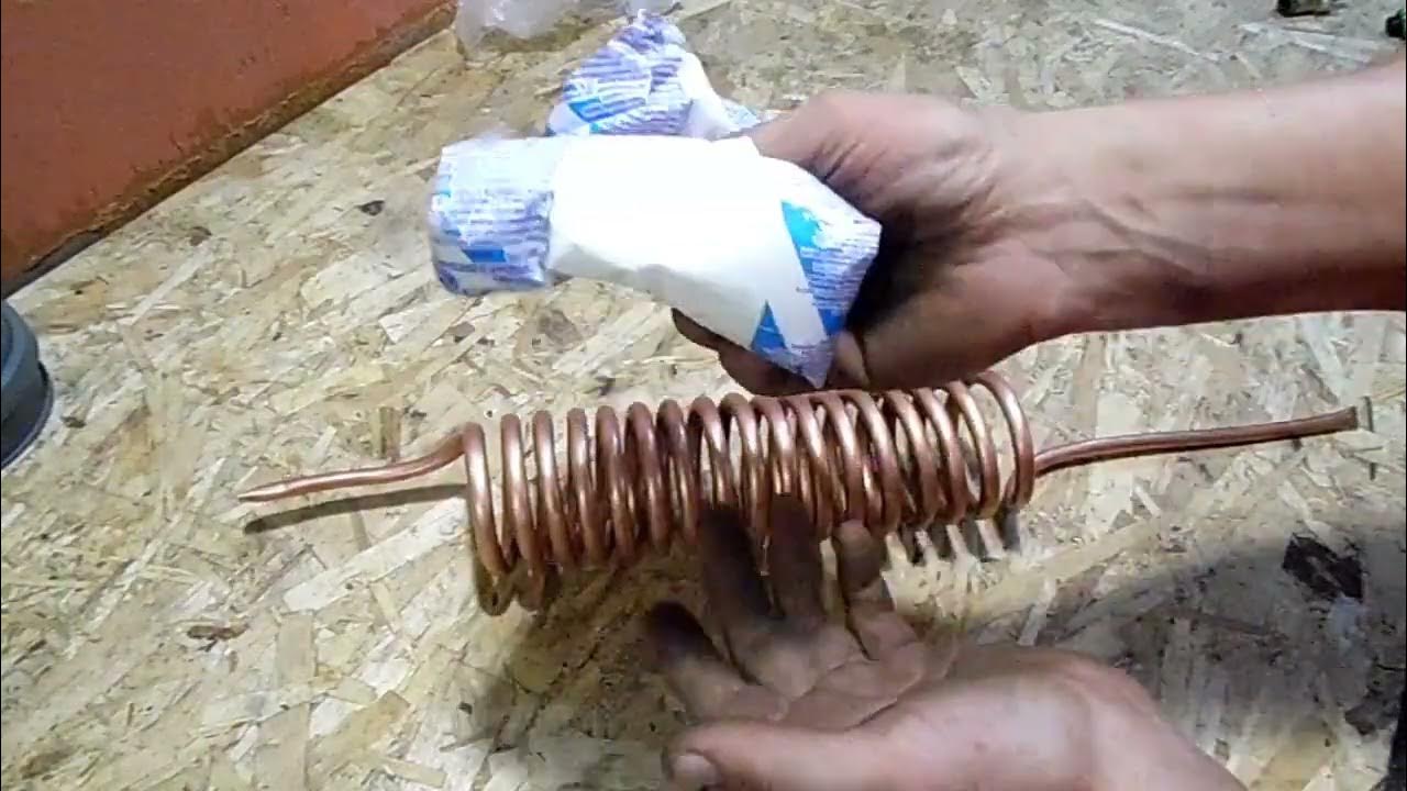 Медный холодильник для самогонного аппарата своими руками.Do-it ...