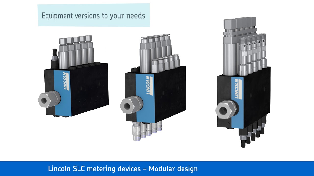 Product series SLC, single-line compact metering device for grease ...