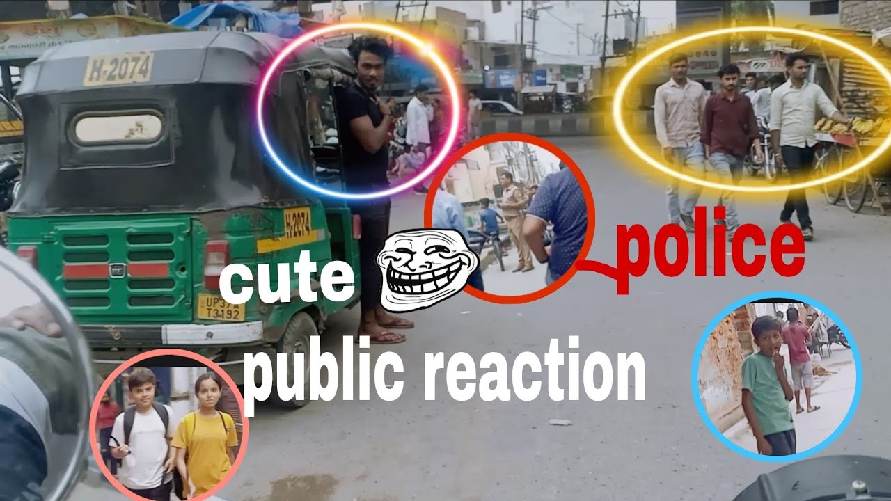 cute & public reaction #rider #viral #video #trending #cute #public # ...