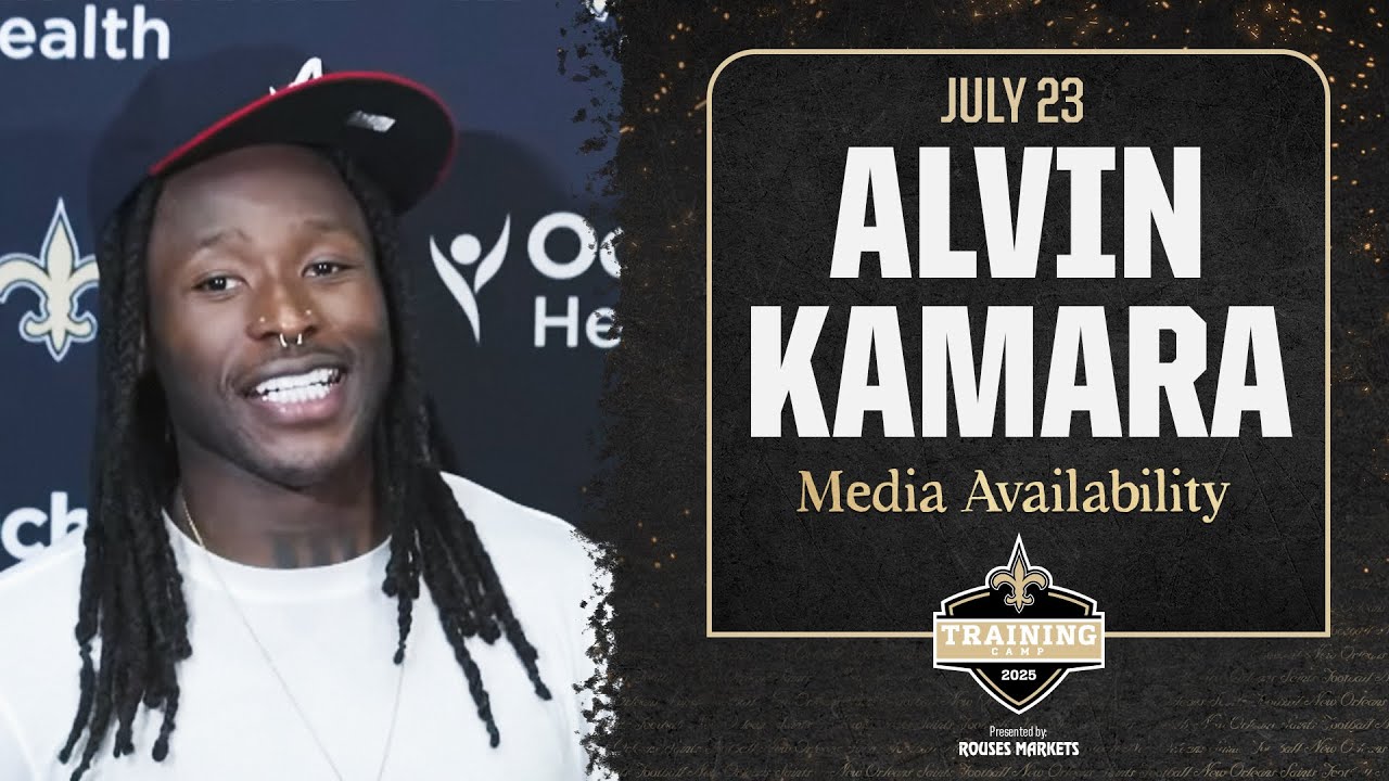 Alvin Kamara on Kellen Moore, Tyrann Mathieu's retirement | Saints ...