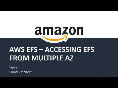AWS EFS (Elastic File System) Creation - YouTube