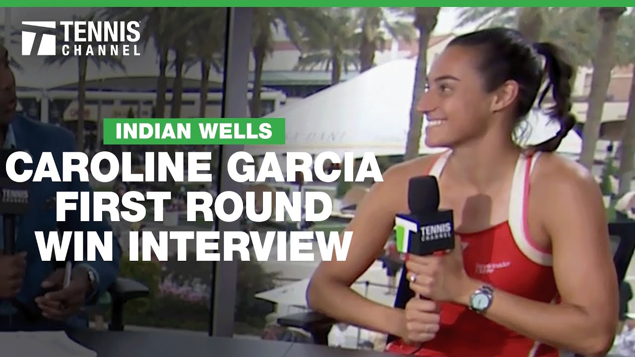 Caroline Garcia Discusses Engagement and Mentality Shift | 2025 Indian Wells - YouTube
