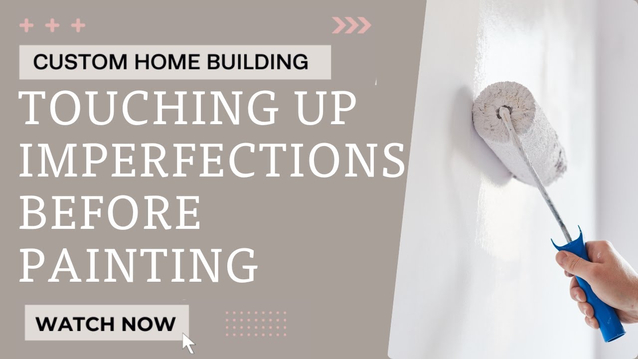 Our Wall Touch-Up Process Before Painting - YouTube